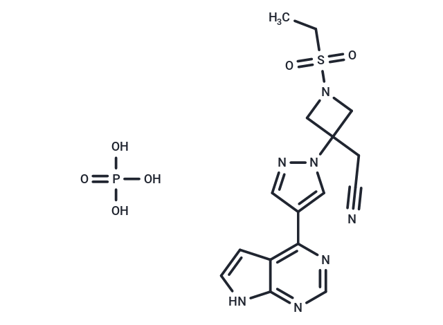 Baricitinib phosphate | Tyrosine Kinases | JAK | TargetMol