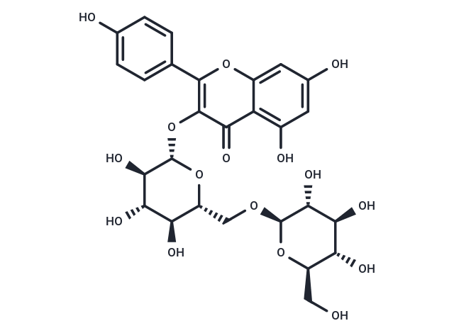 Kaempferol 3-O-gentiobioside | Glucosidase | TargetMol